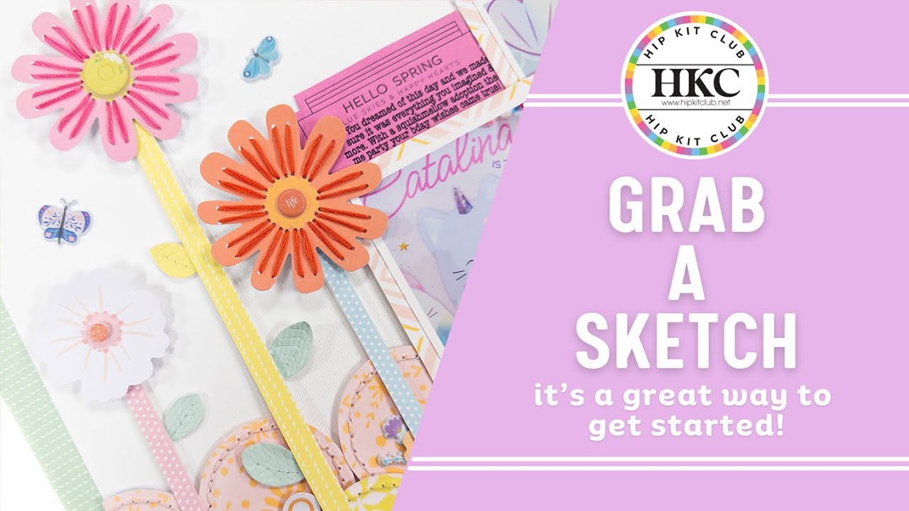 🎨 From Sketch to Stunning! Create Gorgeous Scrapbook Pages With The ...